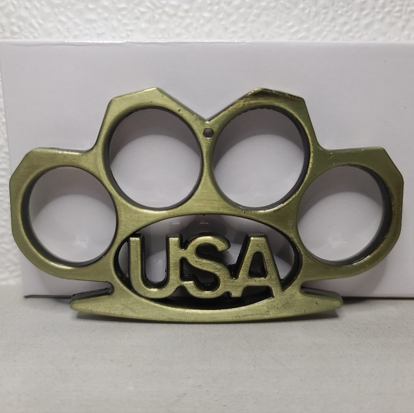 Accents | Heavy Duty Metal Knuckles Paperweight | Poshmark